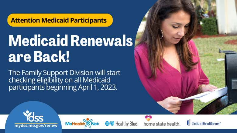 Medicaid Annual Renewals: Outreach Material | mydss.mo.gov